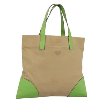 Prada Pre-owned Canvas prada-taschen - - Pre-owned - Damen - Beige - ONE SIZE