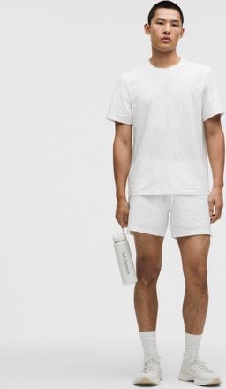 lululemon Short Zeroed In sans doublure pour Hommes - 13 cm - Blanc - Taille 2XL