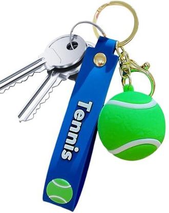 Generico Porte-cl&eacute;s de basket-ball 3D, porte-cl&eacute;s pour cl&eacute;s,Porte-cl&eacute;s de sport innovants de football | pour sacs Pendentif avec cl&eacute; en forme de pendentif pour