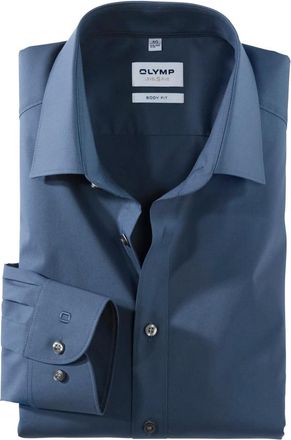 Olymp Olymp, Homme, Chemises, Bleu, Taille: L Chemise Business Level Five