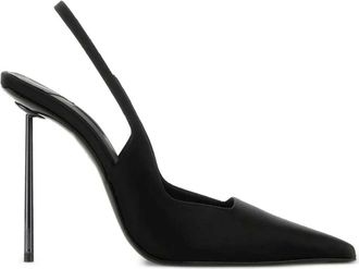 Le Silla Escarpins &agrave; bride arri&egrave;re en satin Le Silla 110 mm