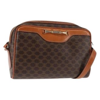 Celine Sac bandouli&egrave;re vintage Pre-owned - Femme - Pre-owned - Brun - Taille: ONE Size