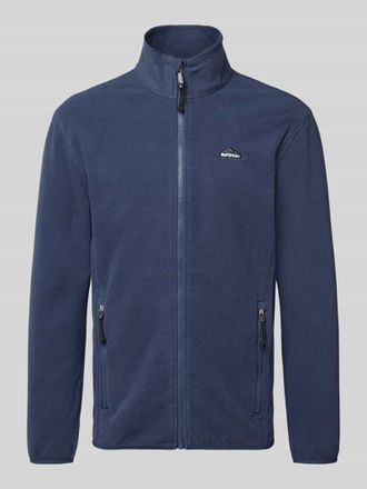 Superdry Fleecejacke mit Stehkragen