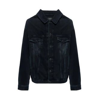 Balenciaga Off-Shoulder Jeansjacke - - Jackets - Herren - Blau - S
