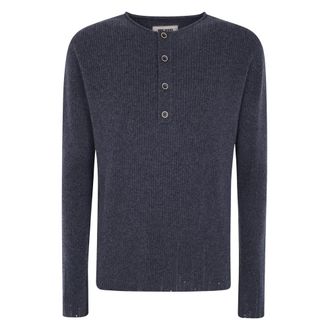 Uma Wang Round-Neck Strickwaren - - Knitwear - Herren - Grau - M