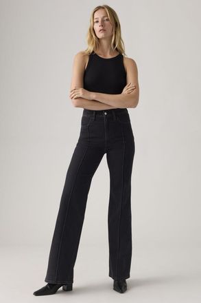 Levi's Jean Ribcage Bell Western - Femme - Noir / Backseat Kisses - 30X34