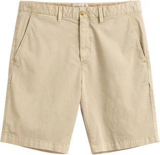 GANT Homme, Shorts, Beige, Taille: W33 Sunfaded Chino Shorts