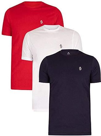 Luke Luke 1977 pour des Hommes Lot de 3 t-Shirts Johnys, Multicolore, XL