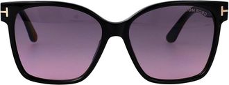 Tom Ford Lunettes De Soleil - Noir