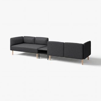 IKEA LILLEHEM 4er-Sitzelement mit Ablage