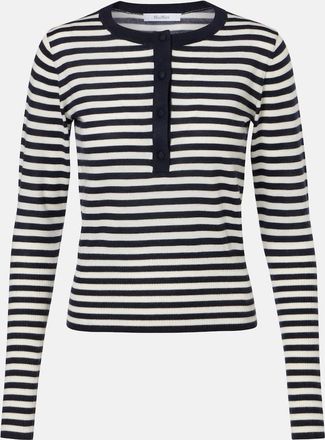Max Mara Henley-Top aus Kaschmir
