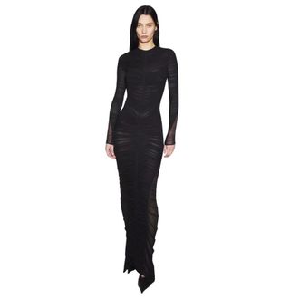 MUGLER Damen, Kleider, Schwarzk, SGr&ouml;&szlig;e