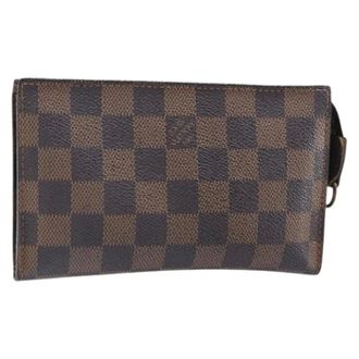 Louis Vuitton Pochette en Toile Pre-owned - Femme - Pre-owned - Brun - Taille: ONE Size