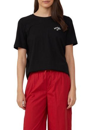 s.Oliver Jerseyshirt aus Baumwolle mit Stickerei