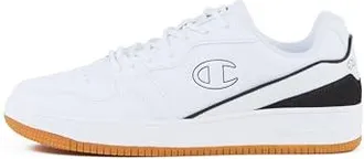 Champion RD18 Revive Low, Baskets Homme, Blanc/Noir/Brun Clair (WW004), 43 EU, Blanc Noir Marron Clair Ww004, 43 EU