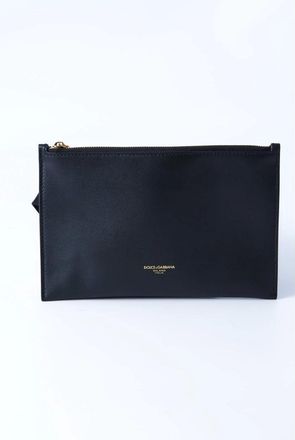 Dolce & Gabbana Homme, Sacs, Noir, Taille: ONE Size Petit sac en cuir