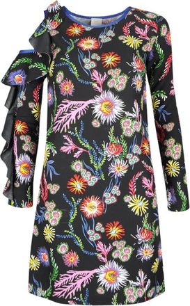 Pinko Pinko - Mini Robe Fleurie Bardot - Femme - Robes - Multicolore - Taille: 36 FR