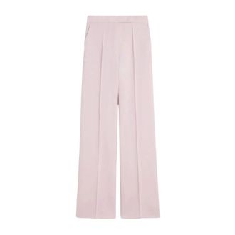 Max Mara Femme, Pantalons, Beige, Taille: 34 FR Wide Pantalons