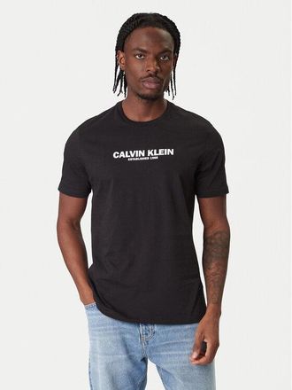 Calvin Klein T-Shirt 30s Graphic LV04RE820G Schwarz Regular Fit