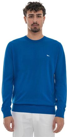 Harmont & Blaine Homme, Pulls, Bleu, Taille: 4XL Pull Hrq770 &agrave; col rond