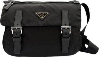 Prada Sac bandouli&egrave;re vintage doccasion - Femme - Pre-owned - Noir - Taille: ONE Size