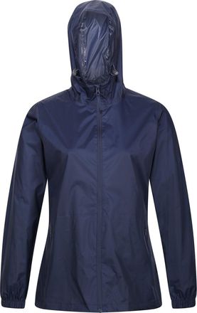 Regatta Damen Professional Womens Packaway Waterproof Jacket Pack it Regenjacke, Navy, 44