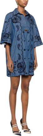 Zimmermann Damen, Kleider, Blau, MGr&ouml;&szlig;e