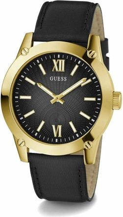 Guess Crescent Watch - - Accessories - Herren - Schwarzk - ONE SIZE