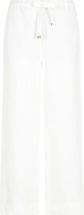 Max Mara Femme, Pantalons, Blanc, Taille: 36 FR Amedea Pantalons
