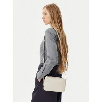 Calvin Klein Handtasche Calvin Klein Embossed Logo Camera Bag K60K612555 Beige