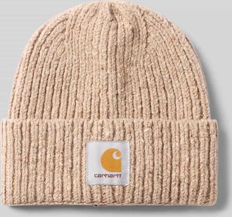 Carhartt Work in Progress Beanie mit Label-Patch Modell ASHLEY