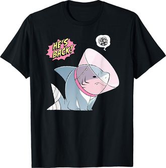 MARVEL Jeff The Land Shark in The Cone of Shame T-Shirt