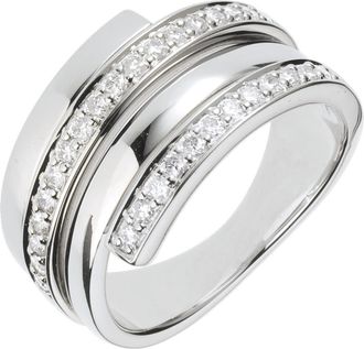 Edenly Weissgoldring Baltikum mit 30 Diamanten - 0.45 Karat