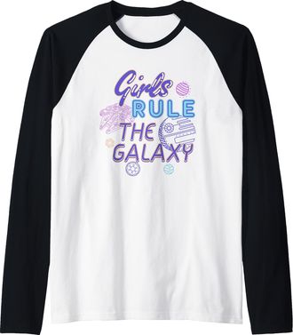 Star Wars Girls Rule The Galaxy Drawing Raglan