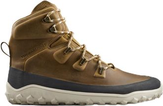 Vivobarefoot Tracker Textile AT Mens Barefoot Hiking Boots | Waterproof, Lightweight & Puncture Resistant | All Weather & Terrains | Wide Fit Grounding Shoes | Tan