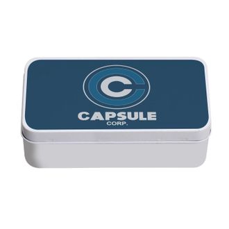 Fabulous Box aus Metall, Blau - Capsule Corp. Geek Videospiele Serie Film - 11 x 18,5 x 5,5 cm - Aufbewahrungsbox, Schl&uuml;ssel, Werkzeug, Brotdose, Zucker, Kekse