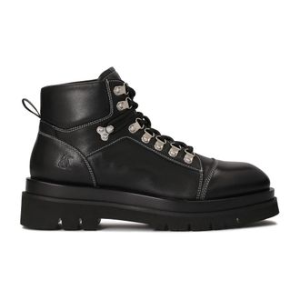 Kazar Schn&uuml;r-Trapperstiefel - - Shoes - Herren - Schwarzk - 40 EU