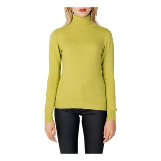 Sandro Ferrone Gr&uuml;ner Rollkragen-Strickpullover - - Knitwear - Damen - Gr&uuml;n - M