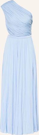 Maje Kleid Mit Cut-Out Und Plissees blau