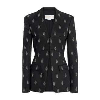 Genny Blazer - - Jackets - Damen - Schwarzk - L
