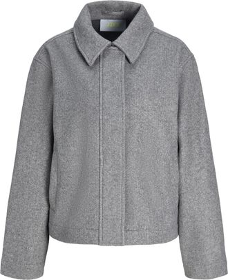 Jack & Jones Damen Jxwilma May Jacket OTW Ln, Medium Grey Melange, x_l