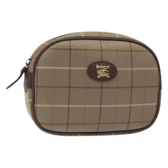 Burberry Pre-owned Canvas Clutch - - Pre-owned - Damen - Beige - ONE SIZE
