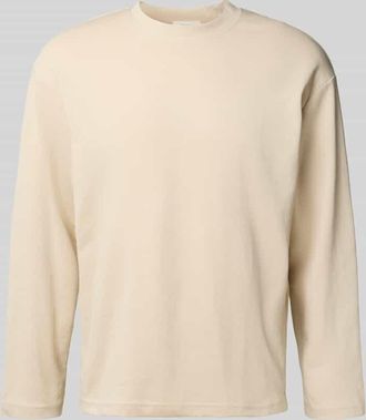 Selected Loose Fit Langarmshirt aus Baumwoll-Mix Modell LOOSEOSCAR