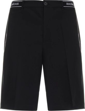 Just Cavalli Homme, Shorts, Noir, Taille: L Logo Waistband Shorts