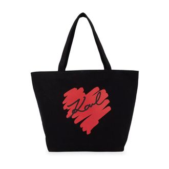 Karl Lagerfeld Femme, Sacs, Noir, Taille: ONE Size Tote Bag