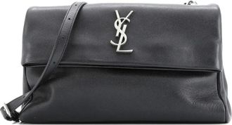 Saint Laurent West Hollywood Shoulder Bag Leather Medium crossbody bag - Noir