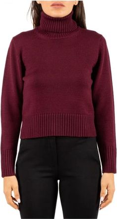 Alpha Industries Femme, Pulls, Rouge, Taille: 38 FR Dolcevita Alpha