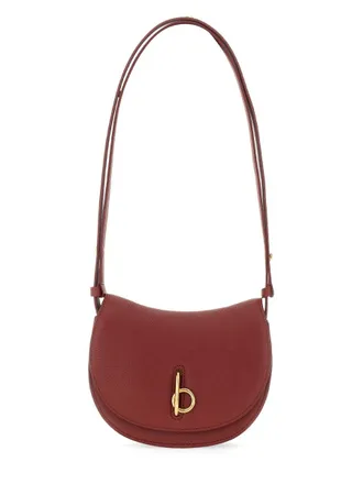 Burberry Womens Mini Rocking Horse Shoulder Bag Bordeaux