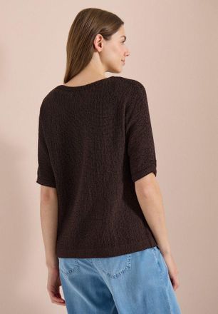 Cecil 3/4 Arm-Pullover mit 3/4 &Auml;rmeln