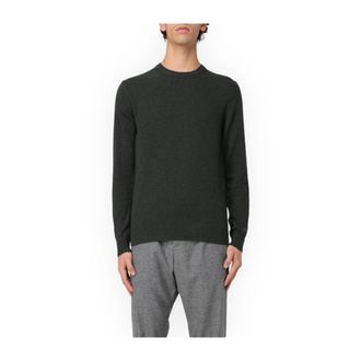 Woolrich Lambswool Crewneck Pullover - - Knitwear - Herren - Grau - S